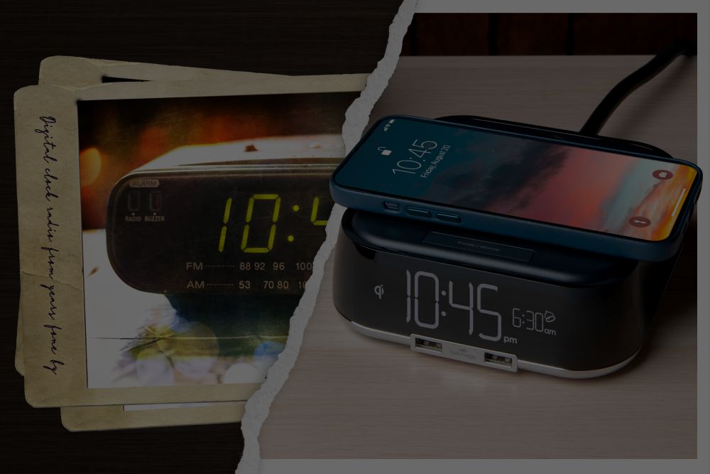 Goodbye clock radio, hello charging alarm clock – Brandstand Products