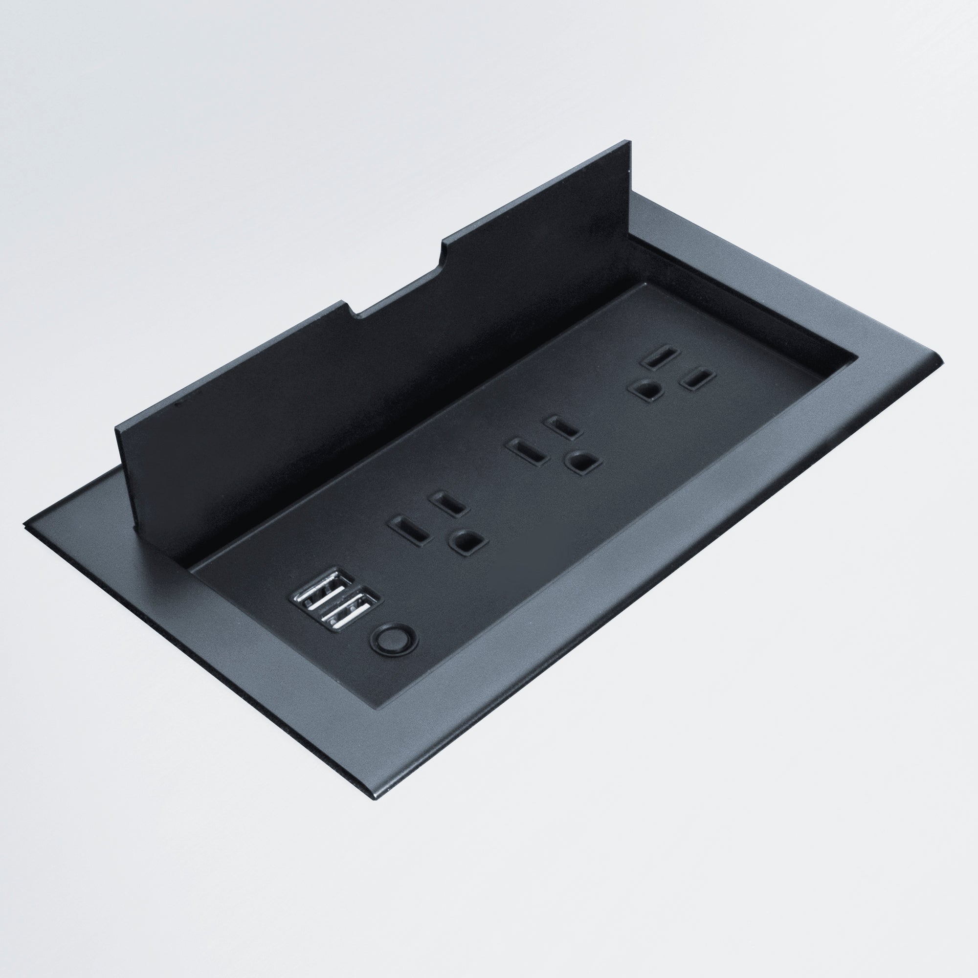 CubieFlip - In-Surface Power with a Flip Up Lid – Brandstand Products