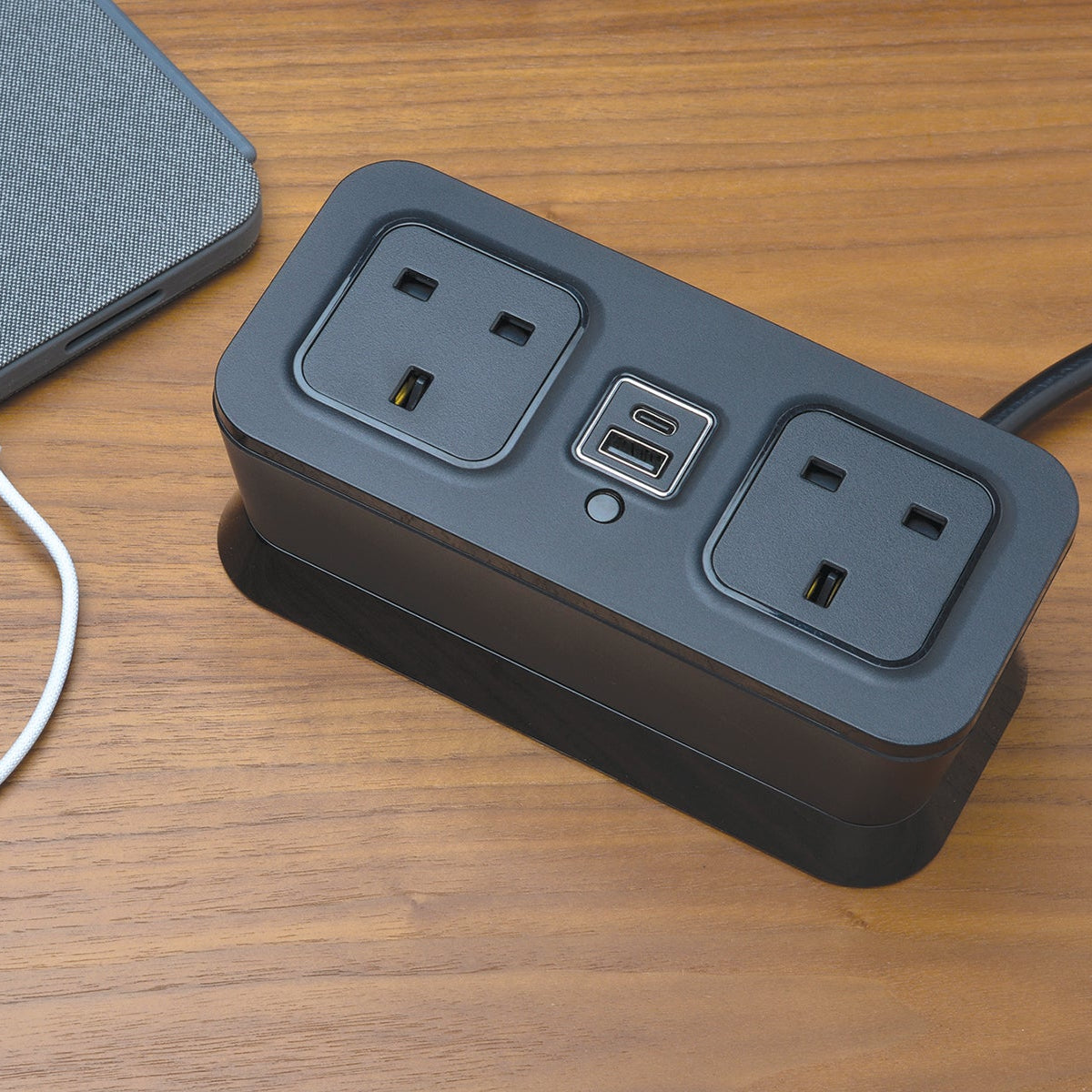 CubieMini - Mini but Mighty! Nightstand Power- 110V Outlets, USB-C, USB ...